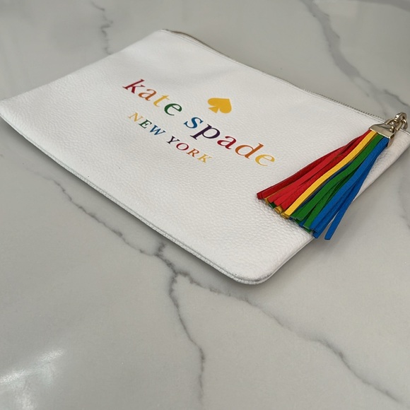 kate spade | Bags | Kate Spade New York Pouch Pride Collection With ...
